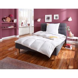 Balette G&auml;nsedaunenbettdecke &raquo;Aileen&laquo; extrawarm F&uuml;llung 100% G&auml;nsedaunen 1 Stk. tlg. Hochwertiges Produkt mit nat&uuml;rlicher F&uuml;llung Bezug: 100% Baumwolle. 