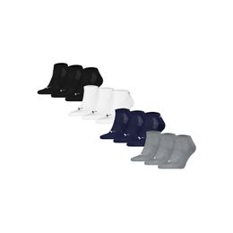 Puma Herren Sneakersocken "Socken Cushioned Sneaker 12P 12er Pack", Gr. 43, bunt, Obermaterial: 83% Baumwolle CO. 16% Polyamid PA. 1% Elasthan EL.,