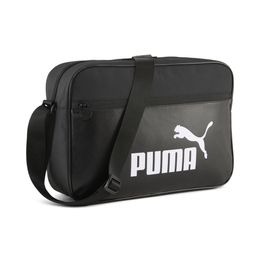 Puma Damen Umh&auml;ngetasche "Campus 14,5L Mittelgro&szlig;e Reporter-Bag Erwachsene", schwarz, Polyester, Taschen