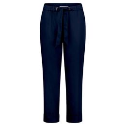 BETTY & CO BETTY & CO Damen Stoffhose "Damen mit elastischem Bund"dunkelblau, Gr. 36, Obermaterial: 61% Baumwolle, 34% Polyester, 5% Elasthan, Hosen