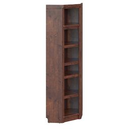 OTTO home Eckregal &raquo;Soeren Regal H&ouml;he 220 cm, massive Kiefer, FSC -zertifiziert&laquo; passend f&uuml;r Regale Soeren mit einer Tiefe von 29 cm braun Massivholz 