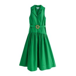 next Kleid Damen Gr&ouml;&szlig;e 54 gr&uuml;n Sommerkleid