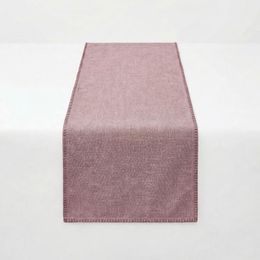 OTTO home Tischl&auml;ufer &raquo;Tischl&auml;ufer rose 45x150cm&laquo; rosa Baumwolle 1 Stk., rechteckig
