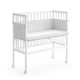 Vitalispa Beistellbett, Wei&szlig;, Holz, Rechteckig, 94x96x90 cm, Babym&ouml;bel, Babybetten, Beistellbetten
