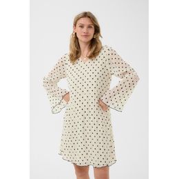 Cream Kleid 'CRLonna' Damen Gr&ouml;&szlig;e 36 hellbeige / schwarz Sommerkleid