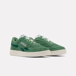 Reebok CLASSIC Herren Sneaker "CLUB C REVENGE", Gr. 41, gr&uuml;n, Leder, Schuhe