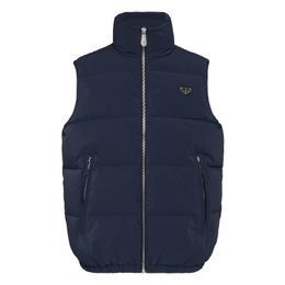 Philipp Plein Herren Outdoorjacke "Daunenweste", blau, Gr. L, Obermaterial: 100% Polyester. Futter: 100% Polyester. F&uuml;llung: 100% Polyester, Jacken