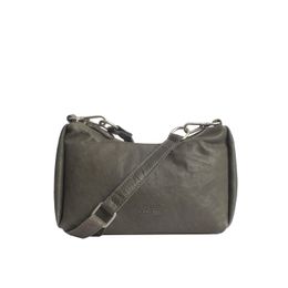 MARGELISCH Damen Umh&auml;ngetasche "Lele 1", grau, Leder, Taschen, aus LWG zertifiziertem Leder