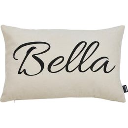 done. Dekokissen &raquo;BELLA&laquo; Extra weiche Haptik beige Polyester B/L: 40cm x 60cm, 1 Stk.