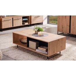 Couchtisch Home Affaire, B:120,5cm H:42,5cm T:60,5cm, schwarz, Wohnzimmer, Tische, "Sardinia", Breite ca. 120,5 cm