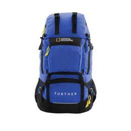 Sportrucksack "Destination", National Geographic, blau, Kunstfaser, unifarben, Rucks&auml;cke, mit vielen F&auml;chern