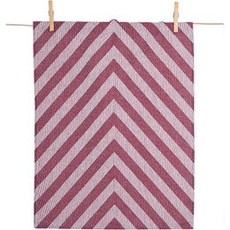 Pad Geschirrtuch &raquo;DANTE&laquo; Modernes, grafisches Design, 100% Baumwolle rot Baumwolle 1, Baumwolle
