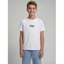 Jj Rebel T-Shirt 'JREBELIJAH' Jungen Gr&ouml;&szlig;e 152 schwarz / wei&szlig;