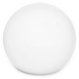 OTTO home LED Solarleuchte &raquo;Ollira, LED-Solar Kugelleuchte &Oslash; 40 cm&laquo; LED-Modul 1 Stk. RGB Warmwei&szlig; mit Erdspie&szlig; wei&szlig; &Oslash; 40,5cm H: 38,5cm, 1 Stk.