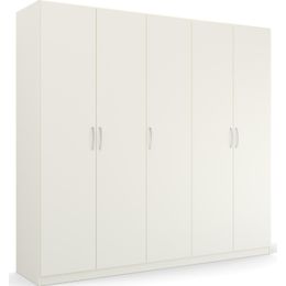 Dreht&uuml;renschrank Rauch, B:226cm H:210cm T:54cm, wei&szlig;, Holzwerkstoff, Schr&auml;nke, "Kleiderschrank Schrank Garderobe Ankleide PURE BY QUADRA SPIN", mit