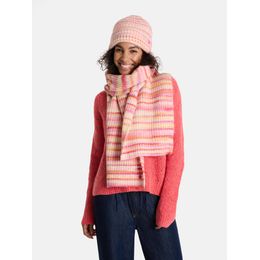 LIEBLINGSST&Uuml;CK LIEBLINGSST&Uuml;CK Damen Schal "Damen-Strickschal", rosa, Wollmischung, Modet&uuml;cher, mit Woll-Anteil