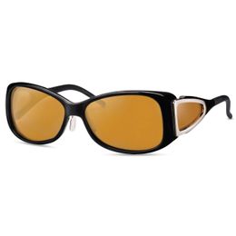 Damen Sonnenbrille "ambelis 65% T&ouml;nungsgrad", schwarz, Eschenbach OPTIK, Sonnenbrillen, Schutz vor Blaulicht und UV-Strahlung