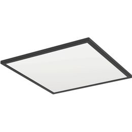 Eglo Deckenleuchte "Rovito-Z Deckenlampe, ZigBee 3.0, Kunststoff, Badezimmerlampe, IP44", 1, H: 3,2cm, 1 Stk., schwarz-wei&szlig;, Wohnzimmer, Leuchten,