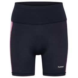 Hummel Workout Pants female size L Pink / Black