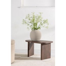 Couchtisch Sofatisch, MDF, Mustermotiv, kompakt, dekorativ, modern braun B/H/T: 45cm x 40cm x 70cm