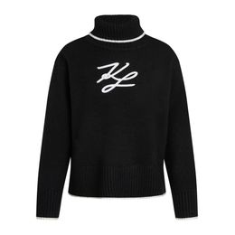 K by KARL LAGERFELD Karl Lagerfeld Pullover Damen Gr&ouml;&szlig;e XS schwarz / wei&szlig;
