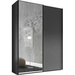 Schwebet&uuml;renschrank STAUD, B:167cm H:222cm T:68cm, grau, Holzwerkstoff, Schr&auml;nke, "Sinfonie Plus, edles Design in hochwertiger Qualit&auml;t, Made in