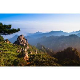 papermoon Fototapete &raquo;Berg Huangshan&laquo; bunt Vlies B/L: 3m x 2,23m, Bahnen: 6 Stk.