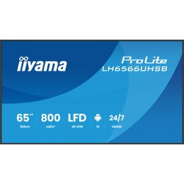 iiyama ProLite LH6566UHSB-B1AG Digital Signage Display 163,8 cm (65")