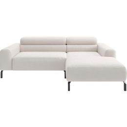 Home Affaire Ecksofa &raquo;Ecksofa, L-Form, incl. Kopfteilverstellung, Breite 223 cm&laquo; wahlweise elektrische Sitztiefenverstellung wei&szlig; 88% Polyester, 12% 