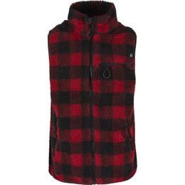 Brandit Herren Funktionsweste "Brandit Herren Teddyfleece Vest Men", rot, Gr. XXXL, 100% Polyester, Westen