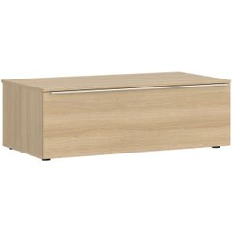 Couchtisch Tom Tailor HOME, B:110cm H:38,4cm, beige, Wohnzimmer, Tische, "COLOR PUZZLE Couchtisch 1 Schublade mit farbigem Griff", TOM TAILOR DESIGN