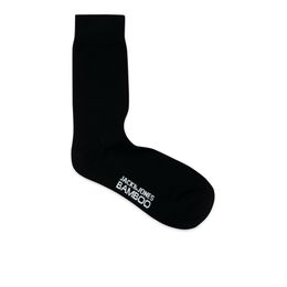 Jack & Jones JACK & JONES Herren Freizeitsocken "JACBASIC BAMBOO SOCK 3 PACK NOOS", schwarz, diverse Faserarten, unifarben, Socken, Viskosemischung, Einheitsgr&ouml;&szlig;e