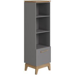 Paidi Standregal &raquo;STIENE in Beige oder Grau, 3 offene F&auml;cher, 1 Schublade mit Soft-Close&laquo; B/H/T ca. 48/161/40cm, modernes und langlebiges Regal mit 
