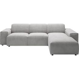 Home Affaire Ecksofa &raquo;Glimminge L-Form auch in Breitcord, Feincord + Easy care-Bezug,&laquo; Breite 264, Zierkissen grau 12% Polyaxryl, 88% Polyester B/H/T: