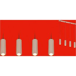 Briloner Leuchten LED Pendelleuchte &raquo;IDA&laquo; GU10 L&auml;nge 76cm, Esszimmer, Esstisch, Wohnzimmer beige Einheitsgr&ouml;&szlig;e