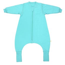 SCHLUMMERSACK Babyschlafsack "Schlafsack mit F&uuml;&szlig;en 1.0 Tog", L: 130cm, blau, Schlafs&auml;cke