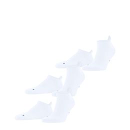 Falke Herren Sneakersocken "Cool Kick 3-Pack", wei&szlig;, Gr. 46, glatt, Obermaterial: 81% Polyester Pol. recyc.. 19% Polyamid PA., Socken