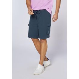 Chiemsee Herren Jogginghose, blau, Gr. XL, 80% Baumwolle, 20% Polyester, Hosen