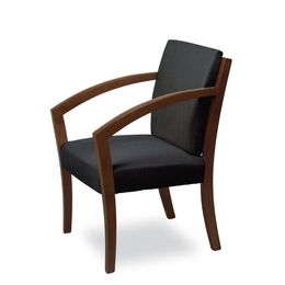 Esszimmerstuhl Home Affaire, B:58,5cm H:87cm T:65cm, schwarz, Massivholz, St&uuml;hle, "G98 George Armlehnstuhl, Sessel, in 3 Gestellfarben Made in