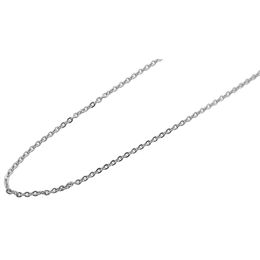 Adelia&acute;s ADELIA ́S Damen Kette ohne Anh&auml;nger "Halskette &ndash; Ankerkette aus Edelstahl 45 cm", 45cm, Edelstahl, silber, Edelstahl, Halsketten, Ein kleines Geschenk
