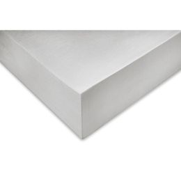 ZO HOME Spannbettlaken &raquo;Satinado&laquo; Laken aus 100% Baumwolle, hochwertiges Mako-Satin, Betttuch ab 90x200 grau Mako-Satin, Obermaterial: 100% Baumwolle 