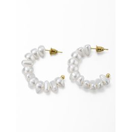 Aniston Jewelry & Watches Damen Aniston JEWELRY & WATCHES Paar Creolen &raquo;Schmuck Geschenk Kupfer Ohrschmuck Ohrringe Zierperlen&laquo; Made in Germany - mit 