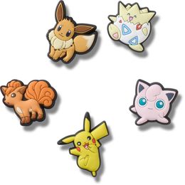 Crocs Jungen Schuhanstecker "Jibbitz Pokemon Character", bunt, PVC, Schuhzubeh&ouml;r, Charm, Anstecker f&uuml;r Crocs Schuhe