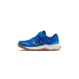 Hummel M&auml;dchen Hallenschuh "MULTIPLAY FLEX VC 2.0 JR", Gr. 37, blau, EVA, Synthetik, Schuhe, auch f&uuml;r den Hallensport -Non-Markting Sohle