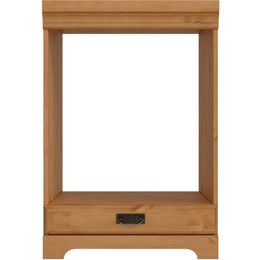 Herdumbauschrank OTTO HOME, B:60cm H:88cm T:60cm, beige, Massivholz, Schr&auml;nke, "R&uuml;gen", Breite 60 cm, Kiefer massiv, Nischenma&szlig; Herd B/T/H