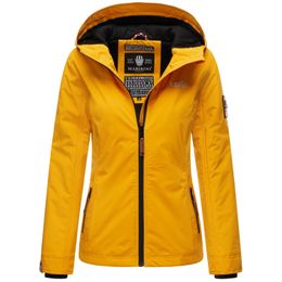 Marikoo Damen Outdoorjacke "Brombeere", gelb, Gr. XS, Obermaterial: 100% Polyester, Innenseite: 100% Polyester, Jacken, Sportliche &Uuml;bergangsjacke mit