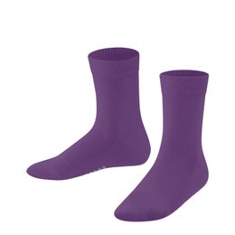 Falke Damen Socken "Family", Gr. 27, lila, Obermaterial: 92% Baumwolle CO. 7% Polyamid PA. 1% Elasthan EL., glatt, Socken