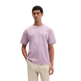 Marc O'Polo MARC O'POLO Herren T-Shirt "mit R&uuml;ckenprint"scatterot orchid, Basic, Gr. XXXL, unifarben, Obermaterial: 100% Baumwolle, Shirts