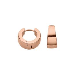 Firetti Damen Paar Creolen &raquo;Schmuck Geschenk Titan Ohrschmuck Ohrringe&laquo; 15,5, Titan