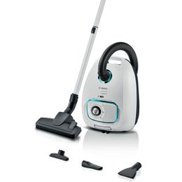 Bosch Bodenstaubsauger "Serie 4 ProHygienic BGD41HYG, ideal f&uuml;r Allergiker, Hygiene-Filter", B:29,5cm H:26,5cm T:41cm, wei&szlig;, Bodenstaubsauger, 10